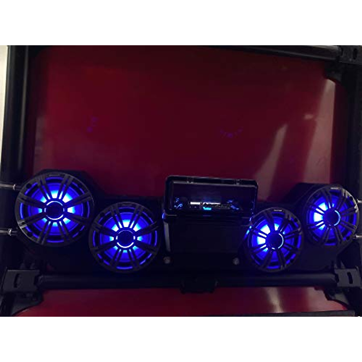 Galena RZR PRO XP Sound Bar Tower Speakers Stereo Bluetooth Radio Razor - PROXPRGB