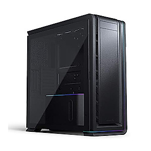 Phanteks Enthoo 719 (PH-ES719LTG_DBK01) High Performance Full Tower Case – Tempered Glass, Aluminum panels, dual system/psu support, massive storage, Fan Hub, Digital-RGB lighting, Black