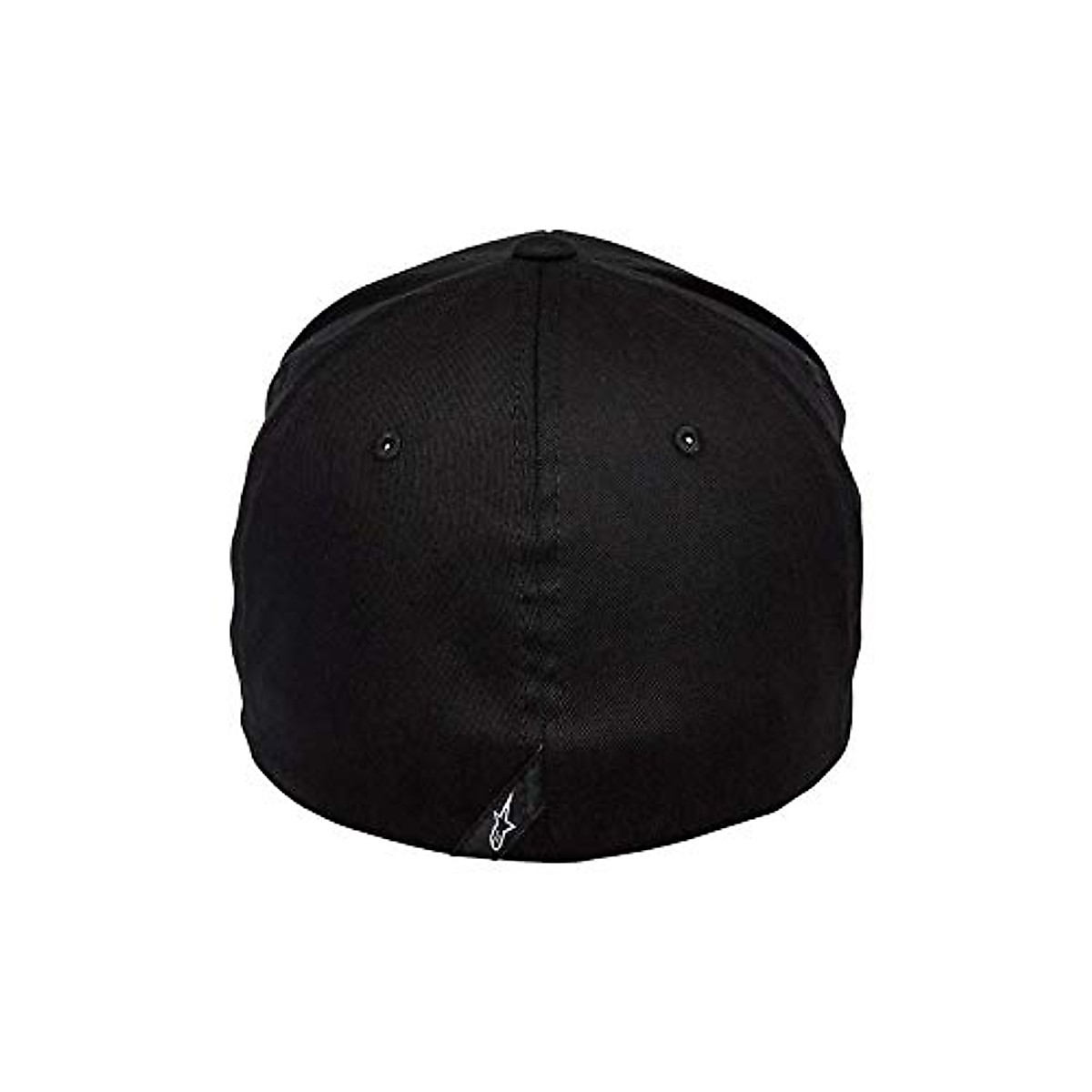 Alpinestars mens Blaze Flexfit Hat Baseball Cap, Black/Black, Large-X-Large US