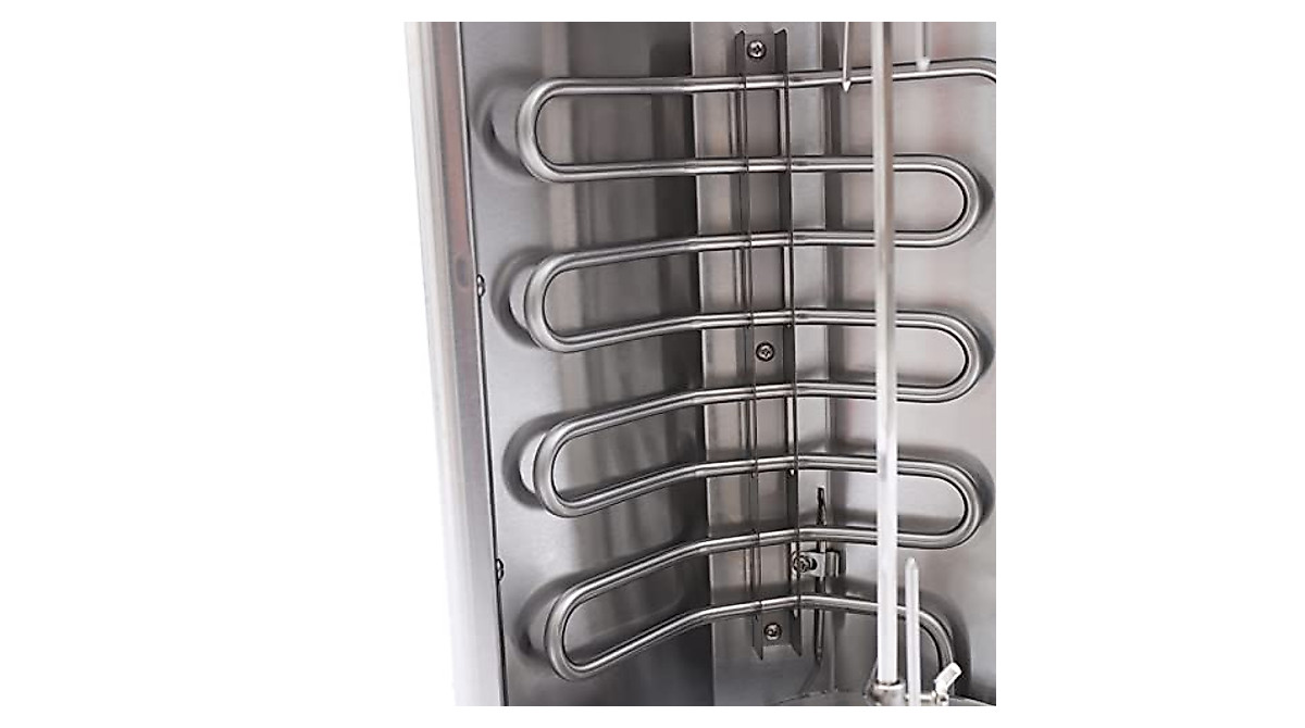 110V Stainless Steel Vertical Grill Machine for Easy BBQ