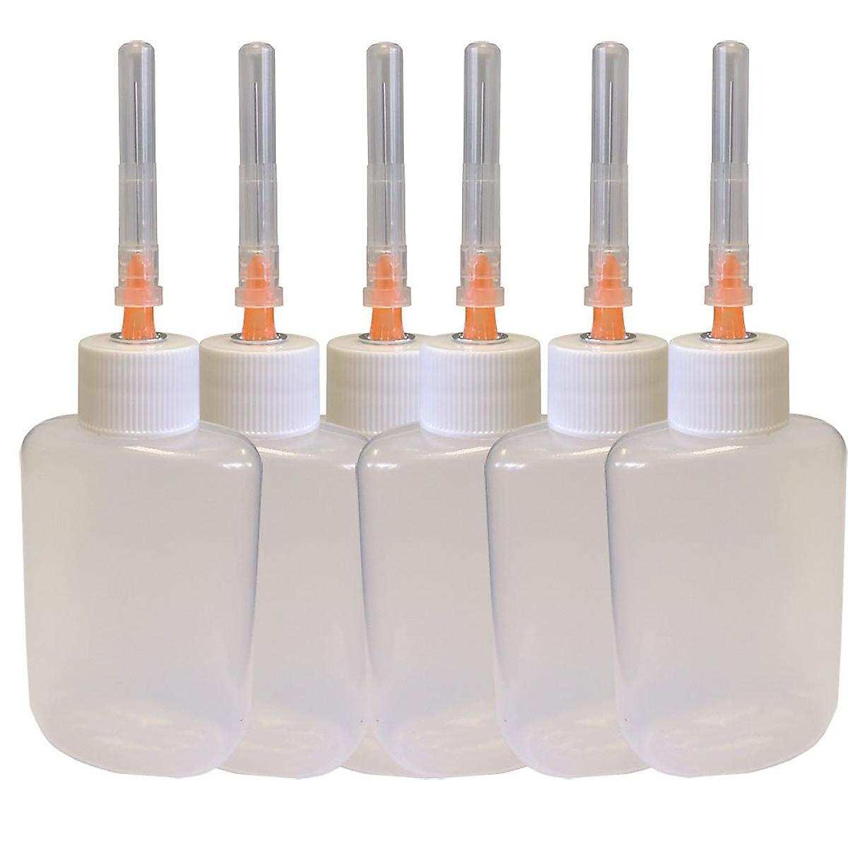 IPS Applicator Bottle with 25ga Stainless Steel Needle - 6 Pack