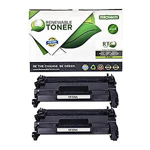 RT 26A CF226A MICR Ink Compatible with HP Pro M402n M402dn M402d M402dw MFP M426fdw M426fdn M426dw | 26X CF226X Check Printer Toner Cartridge (Pack of 2)