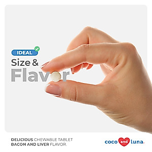 Allergy Support for Dogs - 120 Chewable Tablets - with Vitamin C, Omega 3 and Colostrum - Dog Itch Relief, Allergy Relief for Dogs, Skin Soother for Dogs - with Probiotics for Immune System Health