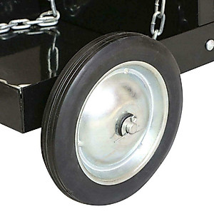 HAOCHUAN Black Portable Welder Welding Cart Plasma Cutter MIG TIG ARC Storage Tanks