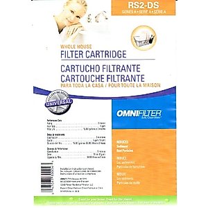 Omnifilter RS2-DS12-05 String Wound Sediment Cartridge 2 Pack