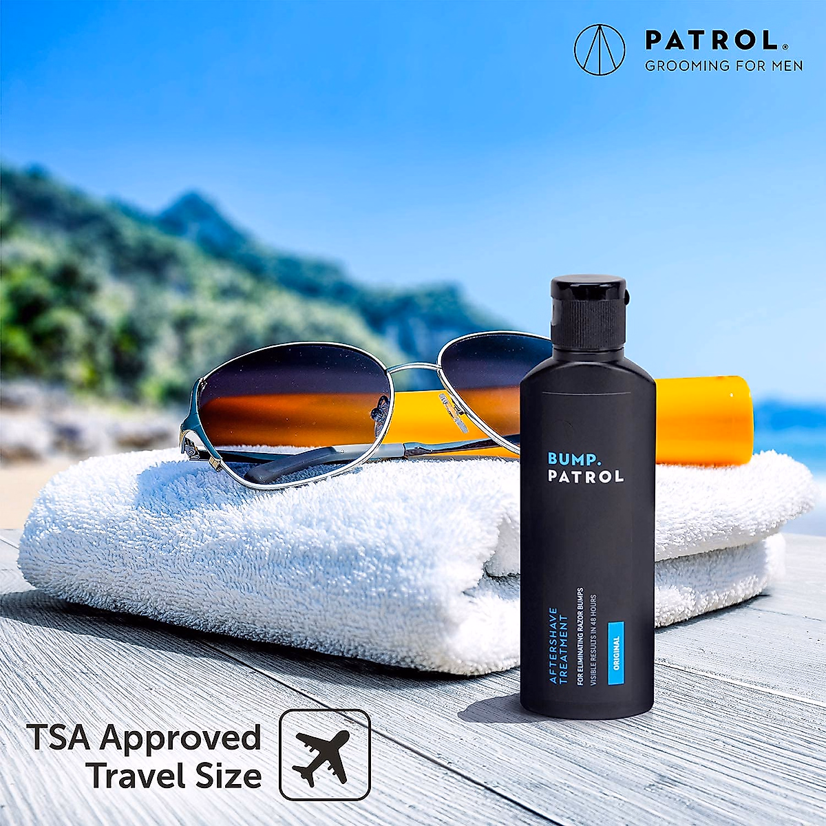 Bump Patrol Original Formula After Shave Bump Treatment Serum - Razor Bumps, Ingrown Hair Solution for Men and Women - 0.5 Ounce