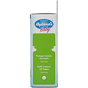 Hyland's Baby Bumps + Bruises Arnica Natural Pain Relief for Bruising and Swelling Tablets, 125 Count