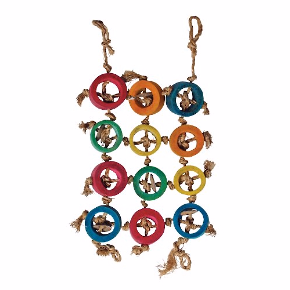 Living World Nature's Treasure Bamboo Ring Mural Medium Hookbills