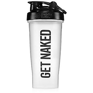 GET Naked Naked Nutrition Shaker Bottle with Blender Ball - 28oz (Clear)