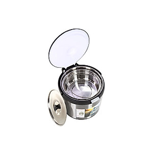 Tayama TXM-70CFZ Energy-Saving Thermal Cooker, 7 quart, Black,