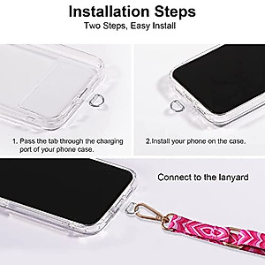 Cruise Phone Lanyard for Men,CellPhone Crossbody Straps Leash Smartphone Adjustable Wrist Strap Necklace,Cell Phone Tether Phone Accessories for Teens Teacher Multifuctional Nylon Shoulder Tether Blue