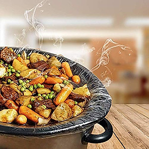 WRAPOK Slow Cooker Liners Cooking Bags BPA Free for Oval or Round Pot, Large Size 13 x 21 Inch, Fits 3 to 8.5 Quarts - 2 Pack (20 Bags Total)