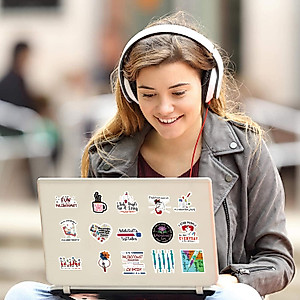 120Pcs Phlebotomy Stickers Pack, Aesthetic Vinyl Waterproof Sticker Decal for Water Bottle,Laptop,Phone,Skateboard,Helmet,Hard Hat Gifts for Kids Teens Adults for Party Supply Decor…