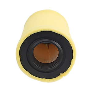 partszen Air Filter Oil Filter for John Deere Z225 Z235 Z255 Z335E Z335M Z345R Z355R ZTrak D100 D110 D130 D140 D160 D170 for Husqvarna YTA22V46 YTH22V46 YTH24V48 for Craftsman YTS3000 LT2000 YS4500