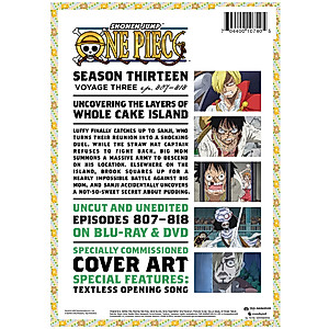 One Piece: Season Thirteen - Voyage Three - Blu-ray + DVD
