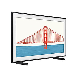 SAMSUNG 85” Class LS03A The Frame QLED 4K Smart TV with Art Mode, Quantum Dot, HDR, QN85LS03AAFXZA, 2021 Model (Renewed)