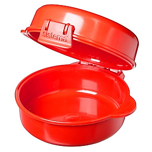 Sistema Red Polypropylene 'Easy Eggs' Microwave Dish
