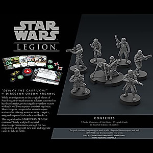 Atomic Mass Games Star Wars: Legion Imperial Shoretroopers Unit Expansion - Elite Troopers! Tabletop Miniatures Game, Strategy Game for Kids and Adults, Ages 14+, 2 Players, 3 Hour Playtime, Made