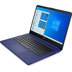 HP Stream 14inch HD Touchscreen Display, Intel Celeron N4020 Dual-Core Processor, 4GB DDR4 Memory, 128GB Storage(64GB eMMC+64GB Card),Webcam,1-Year Microsoft 365, Win10, Indigo Blue, TGCD Bundle