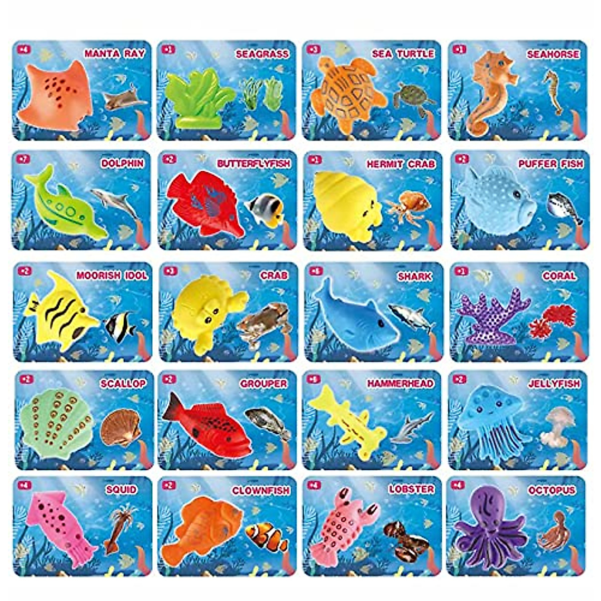 Magnetic Fishing Fun Children's Water Game 321OU Fun Billiard Toy-can be Used in Children's Swimming Pools, or Bath Toys for Children Aged 3 to 5, Outdoor and Indoor Carnivals (Large)