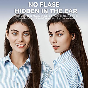 Mudtun Sleep Earbuds for Side Sleepers, Smallest Invisible Earbuds Comfortable Noise Blocking, Tiny Mini Side Sleepers Wireless Hidden Headphones Small Ears Sleep Buds with Charging Case (Green)