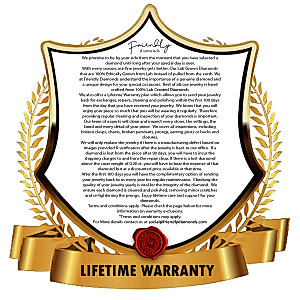 1/3 Carat | 10K White Gold | Lab Grown Solitaire 3 Stone Diamond Ring Prong Setting | Brilliant-Cut Round Shape Diamond | F-G Color, SI1-SI2 Clarity Friendly Diamonds