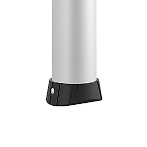 COSCO SmartClose 8.5-ft Telescopic Ladder, 300 lb. Weight Capacity, ANSI Type 1A Rating (Aluminum), 12 ft Reach Height