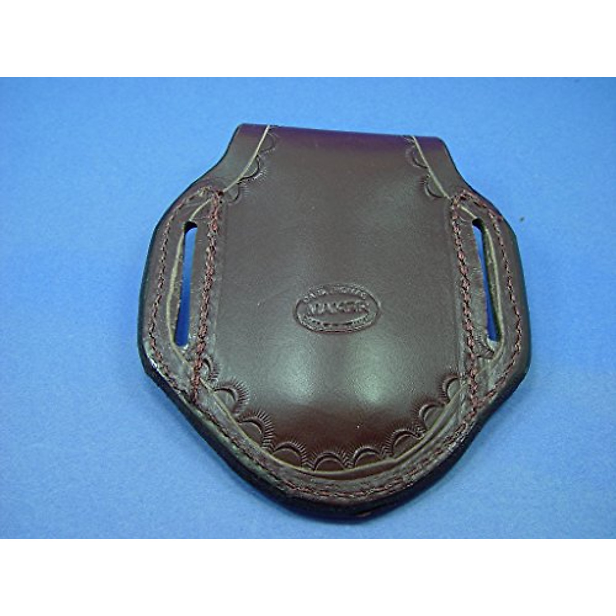 Custom Made Leather Sheath for The Wave Multi-Tool. Made Out of 10oz Leather Dyed Dark Brown. Right or Left Hand Side Sheath Only The Multitool is Not Included. Fits up to 1 3/4" Belt.