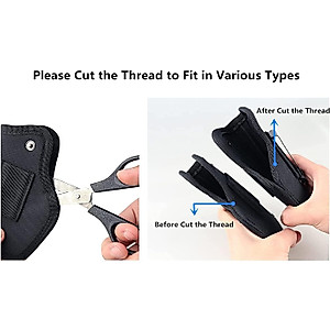 LUCYLANKER Universal Gun Holster,IWB OWB Gun Holster,Tactical Pistol Bags Waistband,The Waistband Pistols Holsters for Right and Left Hand, Draw Holster for Men/Women (with Mag Pouch)