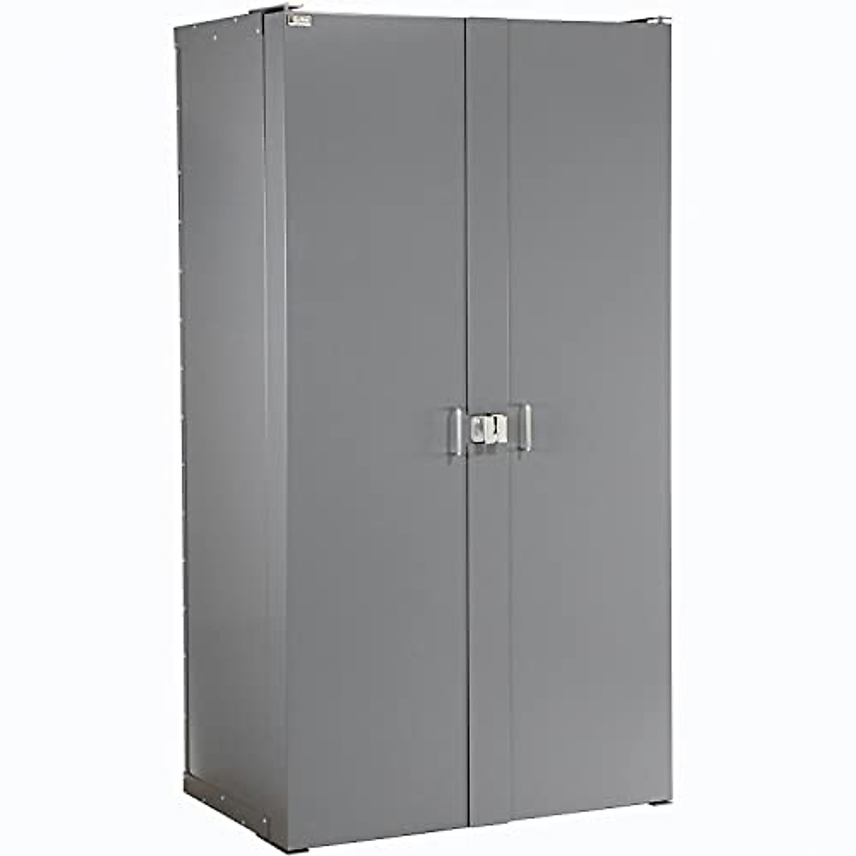 Global Industrial Bin Cabinet with 156 Yellow Bins, 38x24x72, Assembled