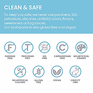 Himalaya Botanique Complete Care Whitening Toothpaste, Simply Peppermint, Fluoride Free for a Clean Mouth, Whiter Teeth and Fresh Breath, 5.29 oz, 2 Pack