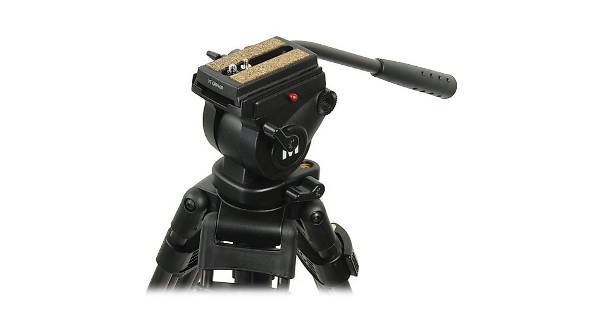 Magnus VT-4000 Tripod System with Fluid Head for Smooth Video