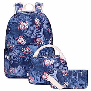 Natayoo Water Resistant Laptop Backpack College Backpack for Women with USB Charging Port and and Headphone Interface, Casual Daypack