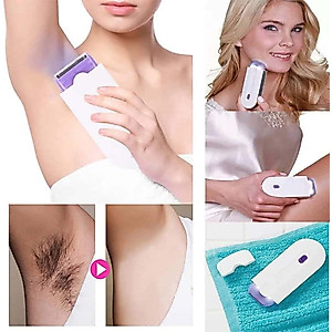 Focusothing Silky Smooth Hair Eraser,Laser Lhaver for Women, Painless Hair Removal,Light Technology Hair Remove,Silky Smooth Hair Eraser Laser,Apply to Any Part of The Body (1*Epilators)