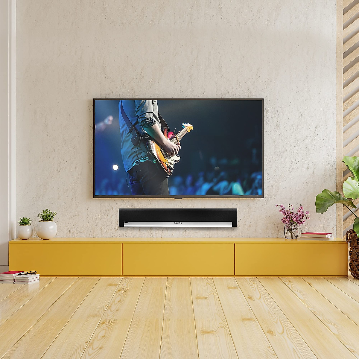 Playbar Wall Mount Bracket Kit with Mounting Accessories for Sonos Soundbar, Designed in The UK by Soundbass