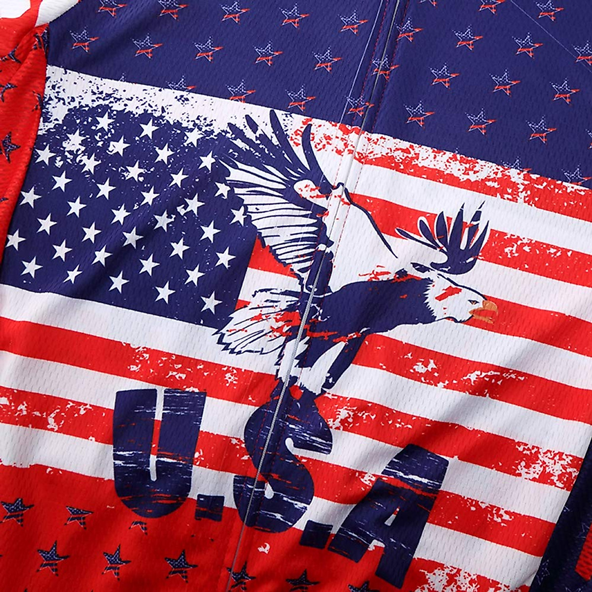 JPOJPO Men's Cycling Jersey,Bike Shirt Short Sleeve Bicycle Clothes Quick Dry,Mountain Riding Shirt, Breathable,