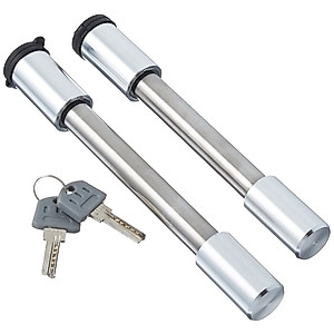 ANDERSEN HITCHES | Rapid Hitch | Heavy Duty Trailer Locking Pin Set with Keys | Stainless Steel Lock and Pins | RV Accessories | Trailer Hitch Locks | 3492