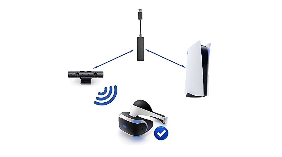 PS4 Camera Adapter for PSVR on PS5 - PlayStation 5