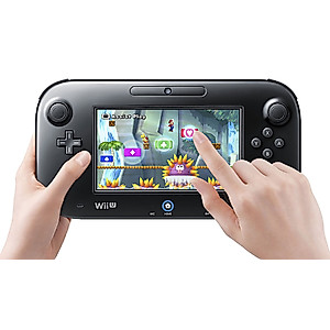 Nintendo Wii U Black Gamepad - Replacement ONLY - no cables