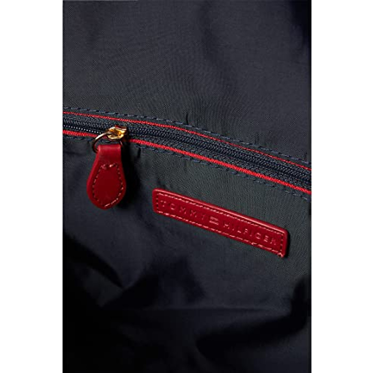 Tommy Hilfiger Gretta II Tote with Hangoff Saffiano PVC Tommy Navy One Size