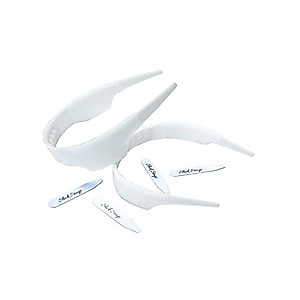 Slick Collar Shirt Collar Support System set with 3 adjustable, 10 premium Collar Stays & a Durable tin Travel EDC Box Black