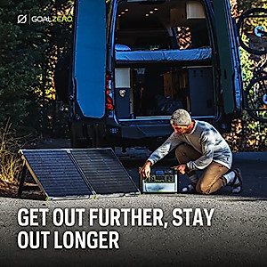 Goal Zero Boulder 100 Briefcase, 100 Watt Monocrystalline Solar Panel