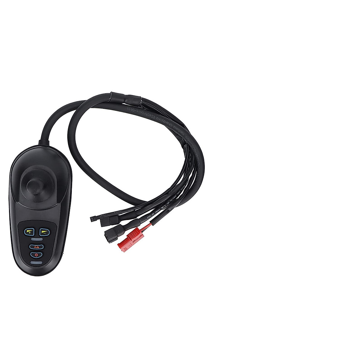 Replacement Joystick Controller for Power Wheelchair Brushed 4P Joystick Controller with Brake Joystick Controller