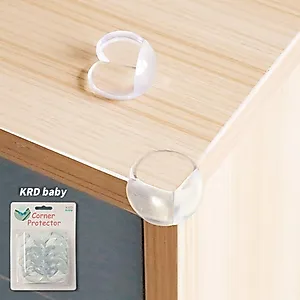 KRD baby Coener Guards(12 Packs)-Baby proofing Corner Protector for Baby Safety,Child Proof Corner Cover Corner Bumpers,Furniture & Sharp Corners Baby Proofing