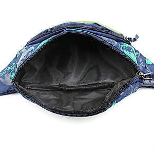 Kids Boys Girls Fanny Pack Cartoon Dinosaur Purse Waist Pack Belt Bum Bag for Travel,Hiking,Sports