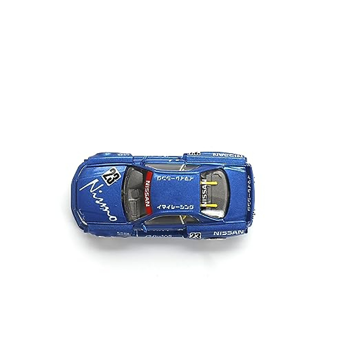True Scale Miniatures Model Car Compatible with Nissan Skyline GT-R (R34) Kaido Works V3 (Blue) Limited Edition 1/64 Diecast Model Car Kaido House KHMG055
