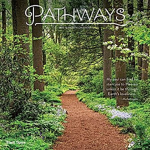 Pathways 2022 12 x 12 Inch Monthly Square Wall Calendar by Brush Dance, Photography Journey Scenic Nature