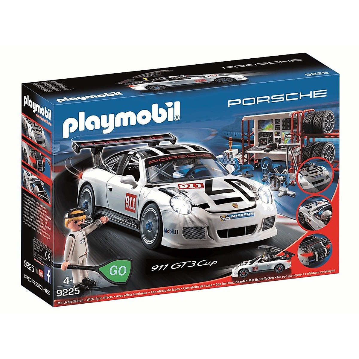 PLAYMOBIL Porsche 911 Gt3 Cup Building Set