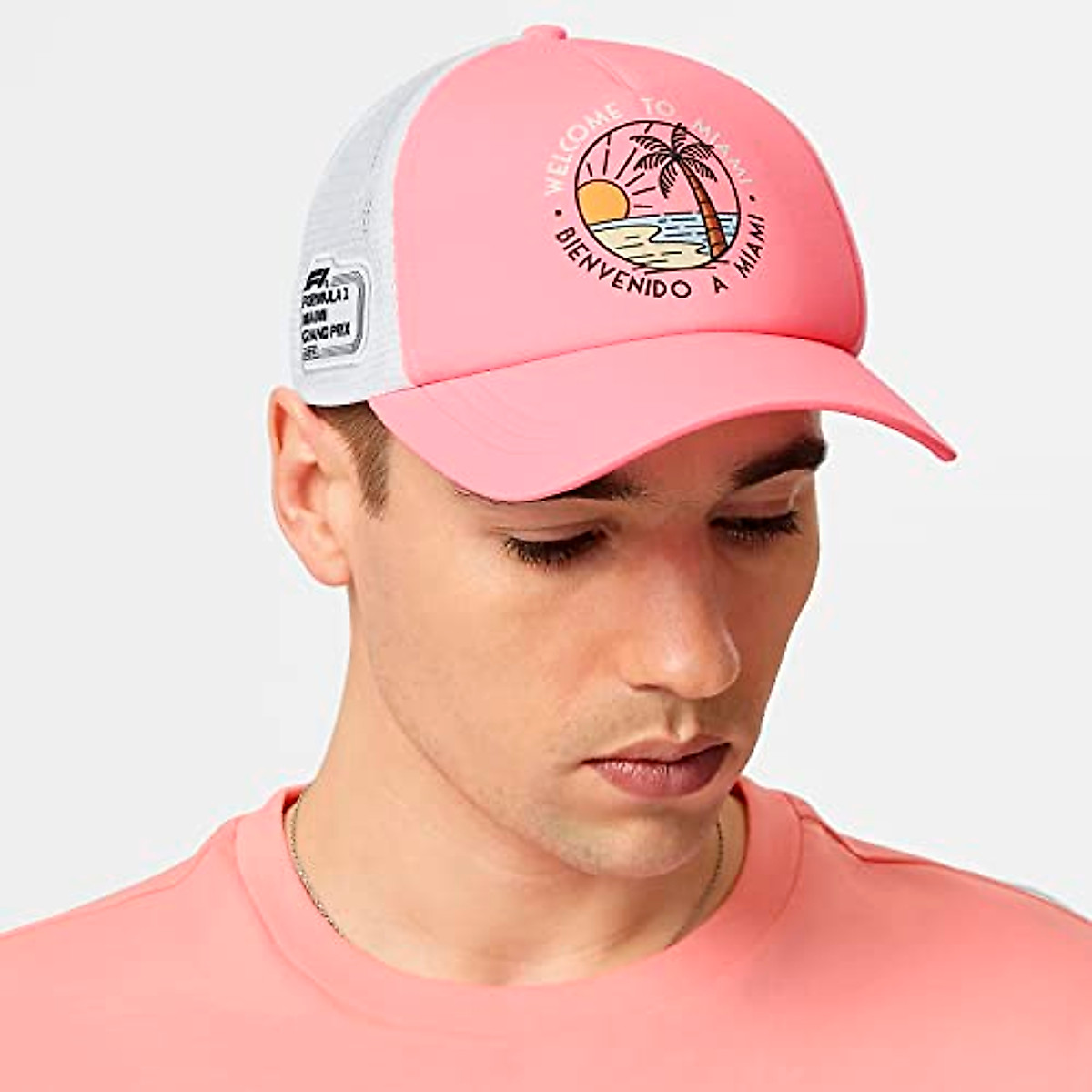 Formula 1 - Official Merchandise - F1 Miami 2023 Hat - Unisex - Pink - Size: One Size