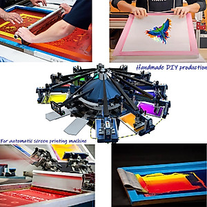 ALSIX 20 X 24" Dry Sift Screen Set of 4, 60 90 110 200 Mesh, 250 165 150 75 Micron Kief Screen, 1050 Lightweight Aluminum Silk Screen Frames, Premium Nylon Mesh Yarn, Kief Screen, Trim Tray